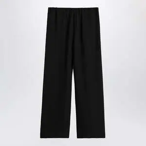 TOTEME Trousers In Viscose - Black