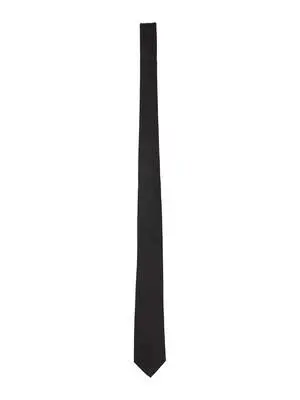 FERRAGAMO Cravatta In Seta - Black