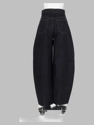 Jacquemus Jeans In Denim De-nimes Ovalo