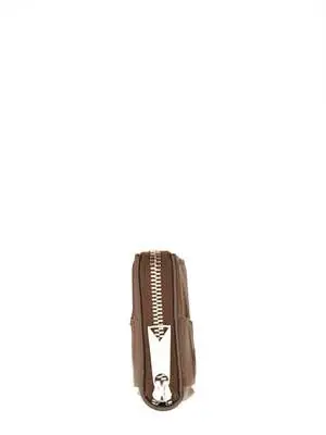 Bottega Veneta Zippered Cassette Coin Purse - Brown