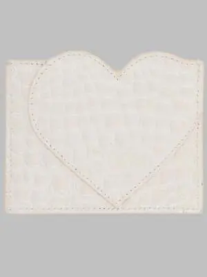 VIVIENNE WESTWOOD Portacarte Heart Con Orb - Cream