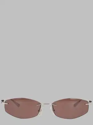 Balenciaga Occhiale D-frame Nano - Brown