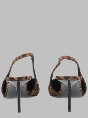 Saint Laurent Décolleté Babylone Breteuil In Gros-grain - Multicolor