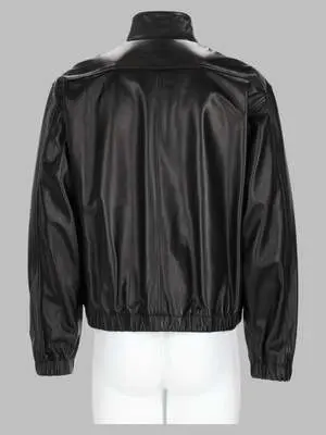 Saint Laurent Giacca Cassandre In Pelle