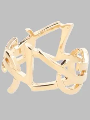 Saint Laurent Anello Ferma Sciarpa Cassandre