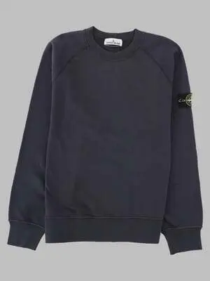 Stone Island Felpa Con Patch Logo