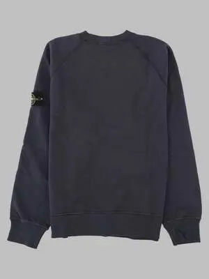 Stone Island Felpa Con Patch Logo