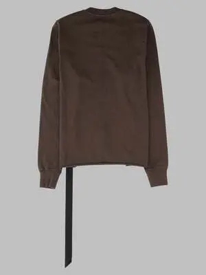 Rick Owens T-shirt In Cotone A Manica Lunga