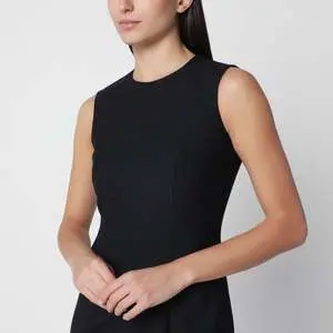 Tagliatore Viola Midi Dress In Wool Blend