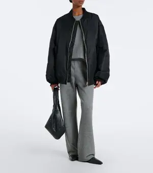 NILI LOTAN Cotton-blend Sweatpants