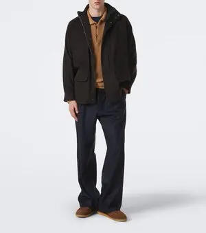 STOFFA Stòffa Wool And Cashmere Wide-leg Pants