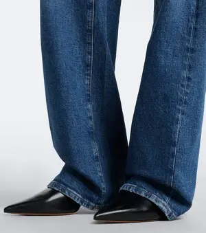 7 For All Mankind Low Tess Wide-leg Jeans