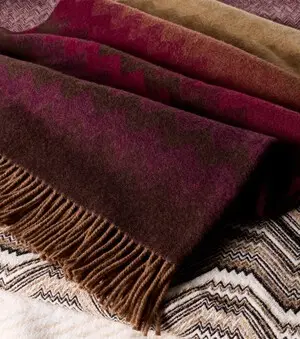 Missoni Anemone Fringed Wool-blend Throw