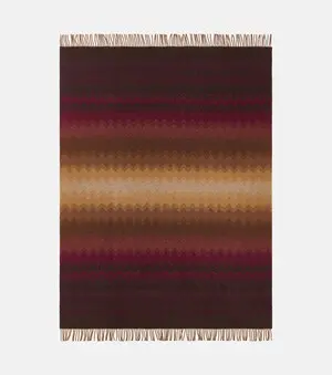 Missoni Anemone Fringed Wool-blend Throw