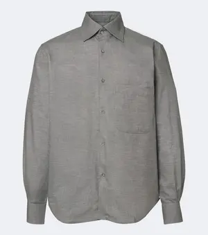 STOFFA Stòffa Cotton Shirt - Grey