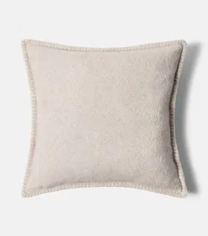 Missoni Camelia Zigzag Wool And Cashmere Cushion - Multicoloured