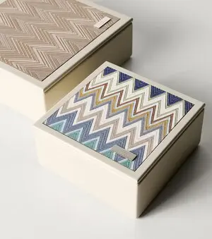 Missoni Masuleh Zigzag Wooden Box