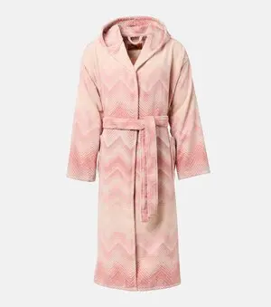 Missoni Marea Chevron Cotton Terry Bathrobe
