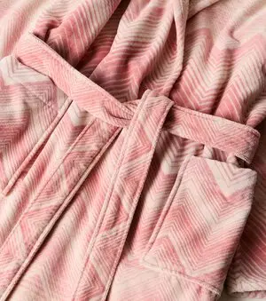 Missoni Marea Chevron Cotton Terry Bathrobe