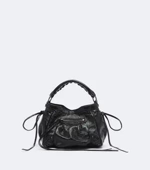 Balenciaga Le City Nano Leather Top-handle Bag - Black