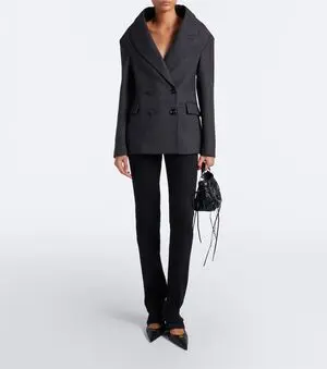 Balenciaga Le City Nano Leather Top-handle Bag - Black
