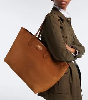 Burberry Bloomsbury Medium Reversible Suede Tote Bag