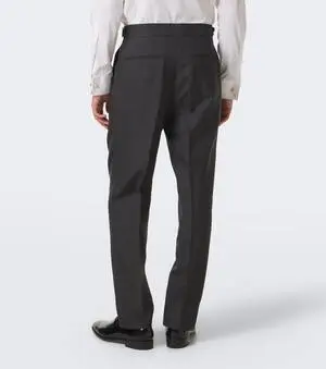 Brunello Cucinelli Silk Tuxedo Pants