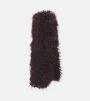 DE LA VALI Zeraphine Shearling Scarf