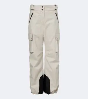 Brunello Cucinelli Virgin Wool Ski Pants - Beige