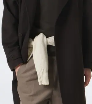 STOFFA Stòffa Double-breasted Cashmere Coat