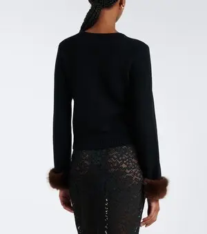 DÔEN Clara Cashmere Cardigan - Black