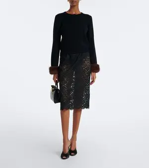 DÔEN Clara Cashmere Cardigan - Black