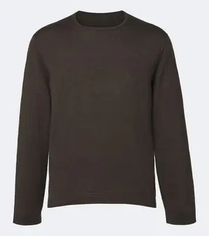 STOFFA Stòffa Wool And Silk Sweater - Brown