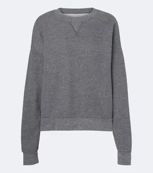 NILI LOTAN Cotton-blend Sweatshirt - Grey