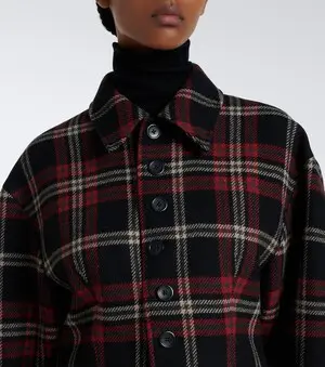 Polo Ralph Lauren Plaid Wool-blend Tweed Jacket