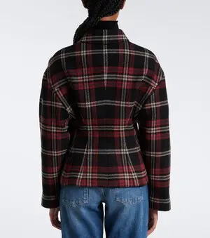 Polo Ralph Lauren Plaid Wool-blend Tweed Jacket