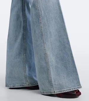 Zimmermann Faded Flared Jeans - Blue