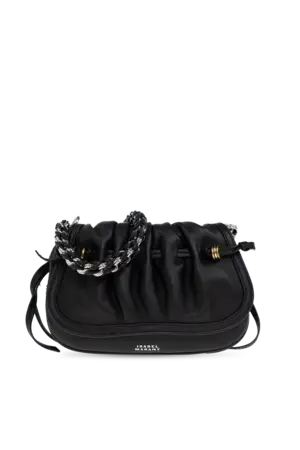 Isabel Marant Étoile Bolton Xs’ Leather Shoulder Bag - Black