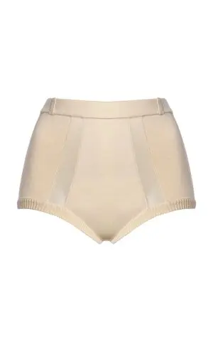 TOM FORD Compact Silk Knit High-waist Briefs - Ivory