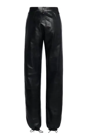 TOM FORD Vintage-look Lambskin Jogger Pants