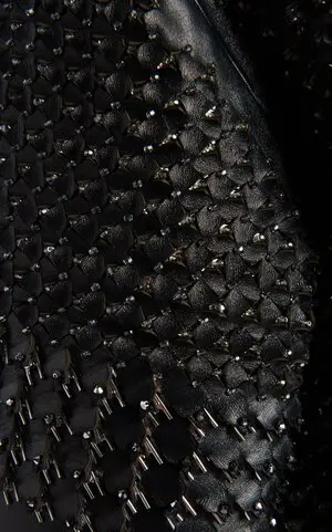 TOM FORD Embroidered Nappa Lambskin Mini Dress