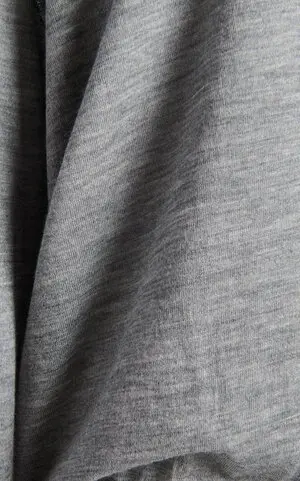 TOM FORD Masculine Fit Wool V-neck Knit - Grey