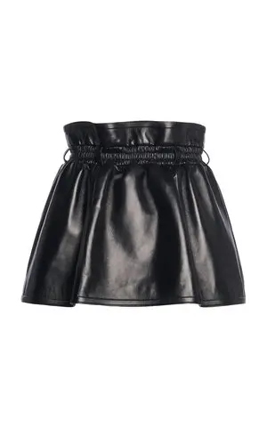 TOM FORD Embroidered Nappa Lambskin Mini Skirt