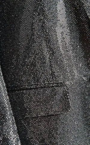 TOM FORD Crystal-embroidered Cotton-silk Blazer