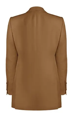 TOM FORD Enzymed Silk Canvas Double-breasted Jacket