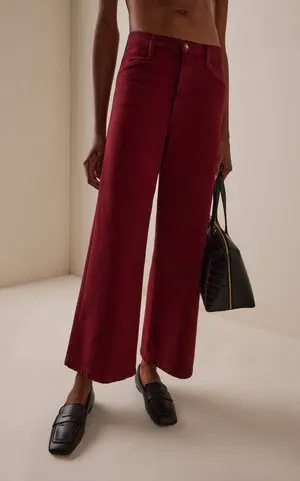 FAVORITE DAUGHTER The Mischa High-rise Wide-leg Jeans