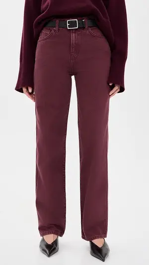 REFORMATION Val 90s Mid Straight Jeans