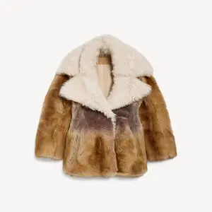 Balenciaga Shaped Shearling Jacket