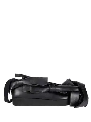 Comme Des Garçons Ballerinas Platform Application Ballet Shoes - Black