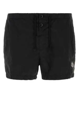 Stone Island Nylon Swimming Shorts - Black